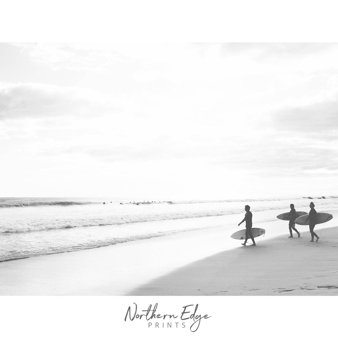 Bw Surfer Print, Surfing Decor, Black White Surf, Surfer Print, Surfing ...
