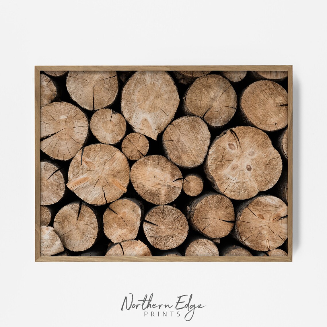 Wood Print Wood Art Rustic Print Lumberjack Art Rustic | Etsy