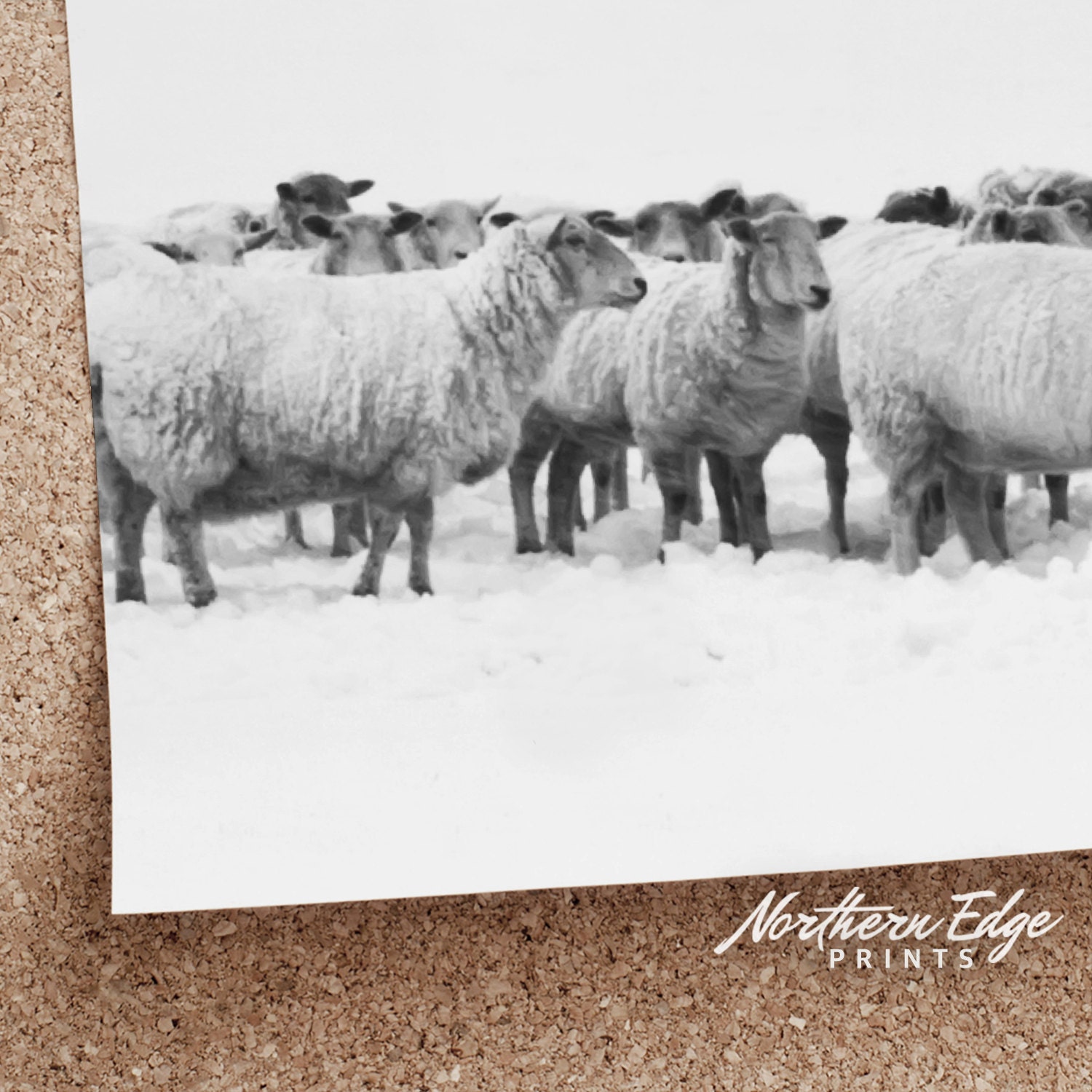 Sheep Print Printable Art Sheep Wall Decor Sheep Art | Etsy