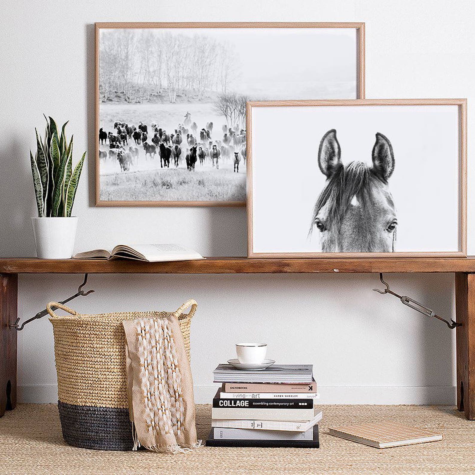 Cowboy Print Western Print Western Art Cowboy Art Country - Etsy