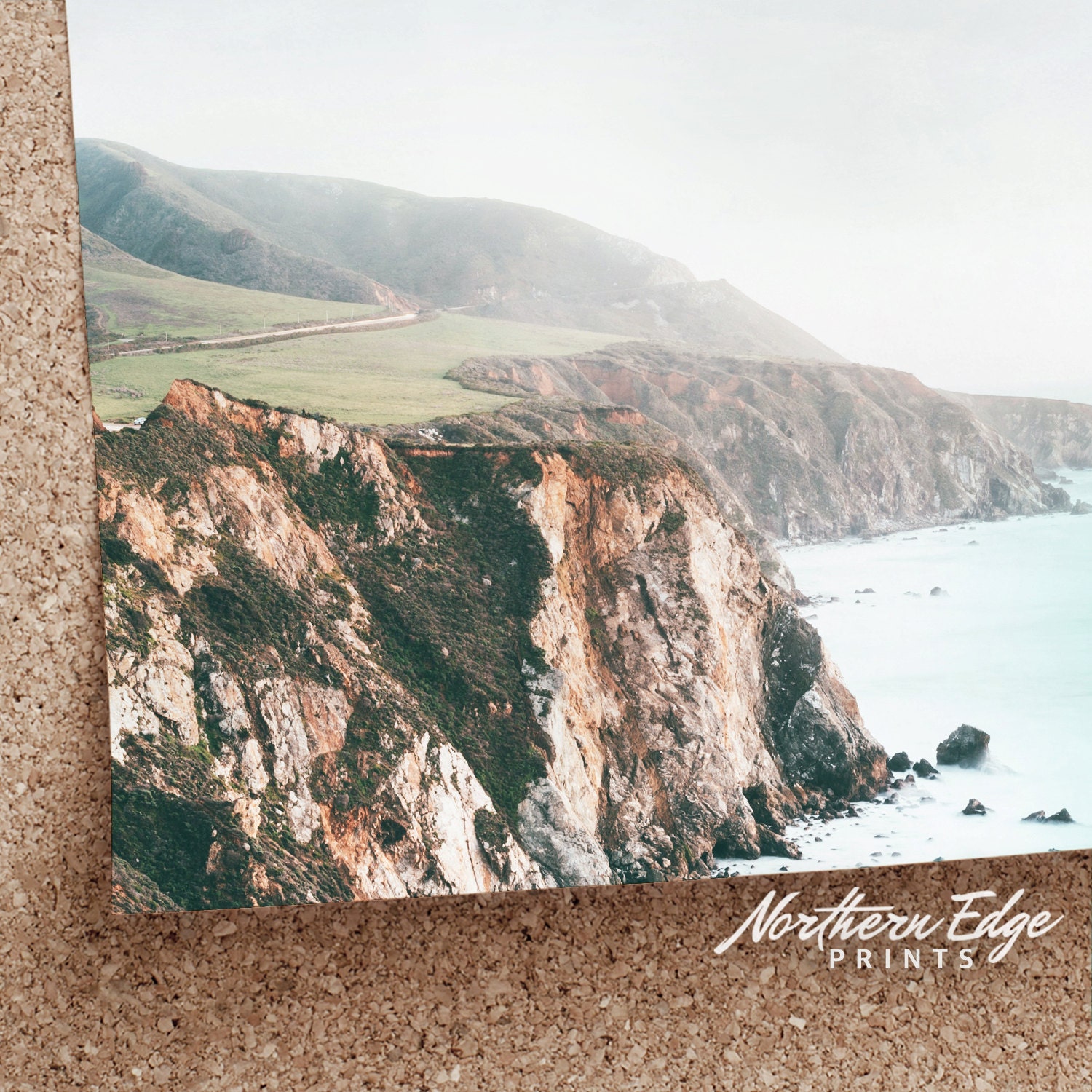 Ocean print coast art printable ocean art coastal wall art | Etsy