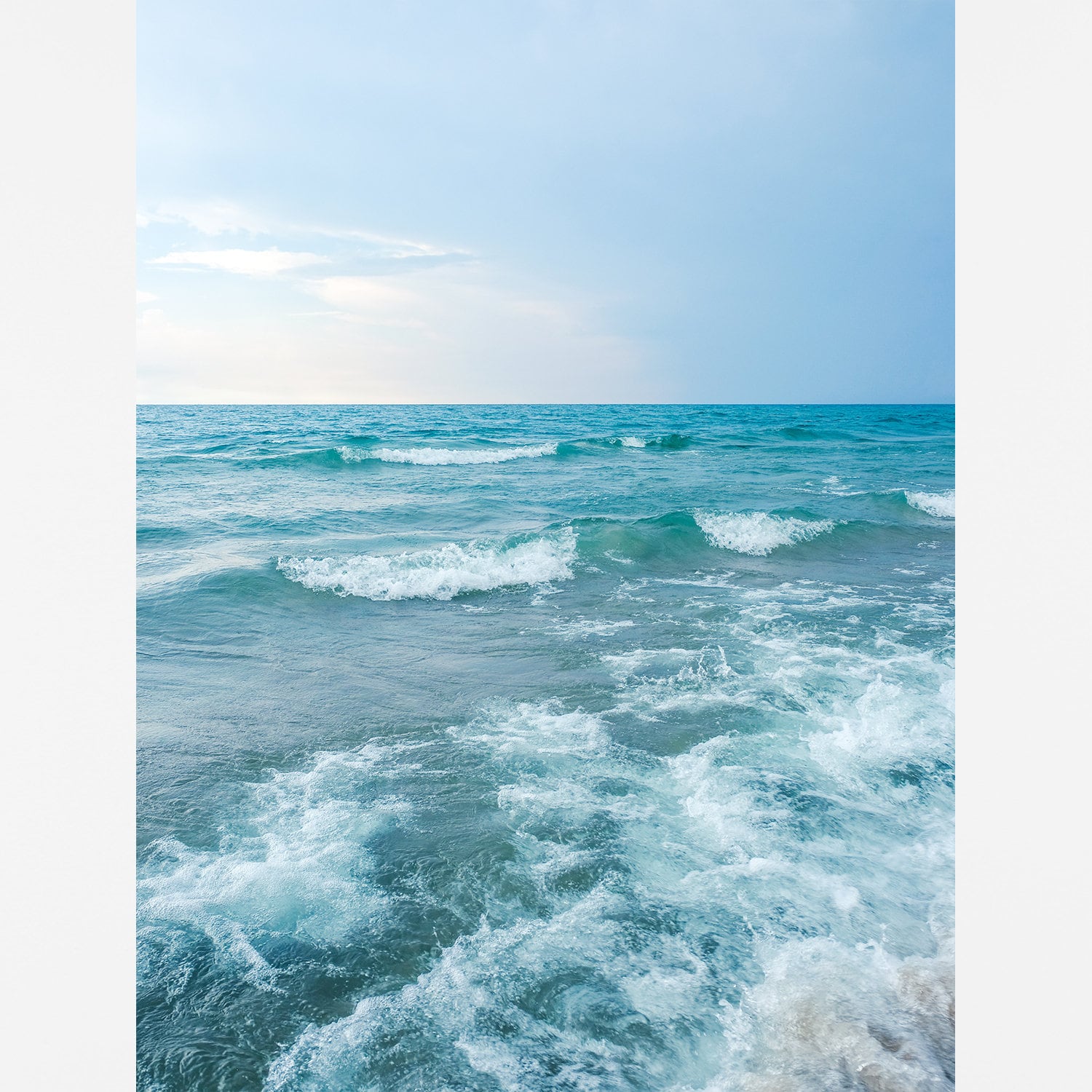 Ocean Storm Print Beach Wave Print Beach Decor Beach Art | Etsy