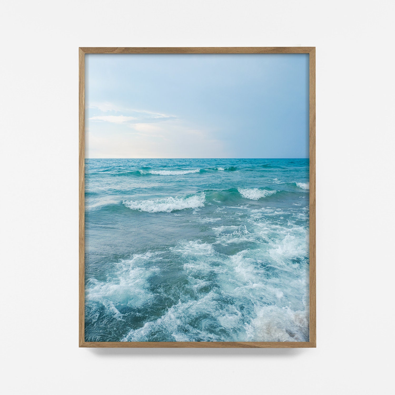 Ocean Storm Print Beach Wave Print Beach Decor Beach Art | Etsy