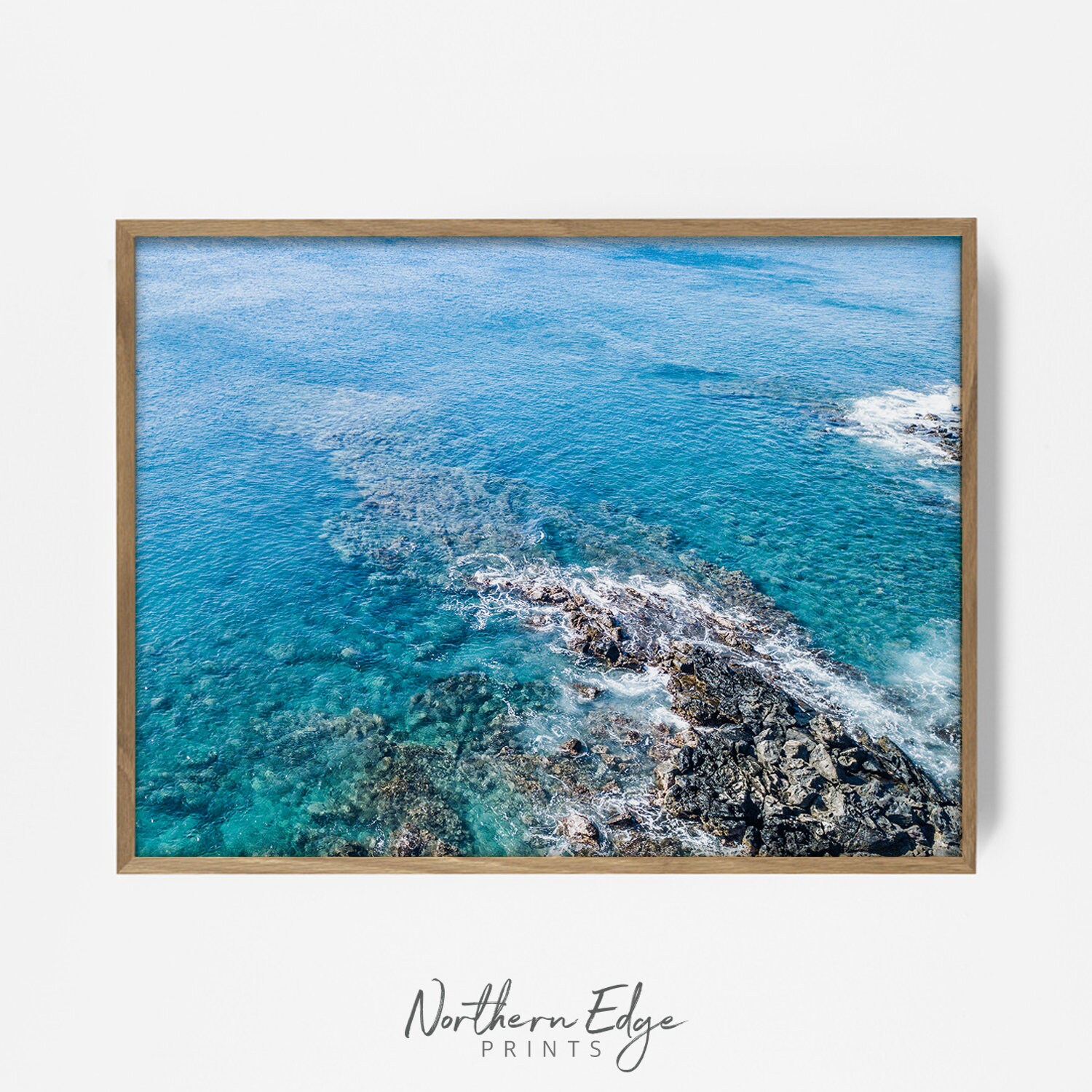 Ocean Shore Sea Foam Art Sea Shore Print Beach Art Coastal | Etsy