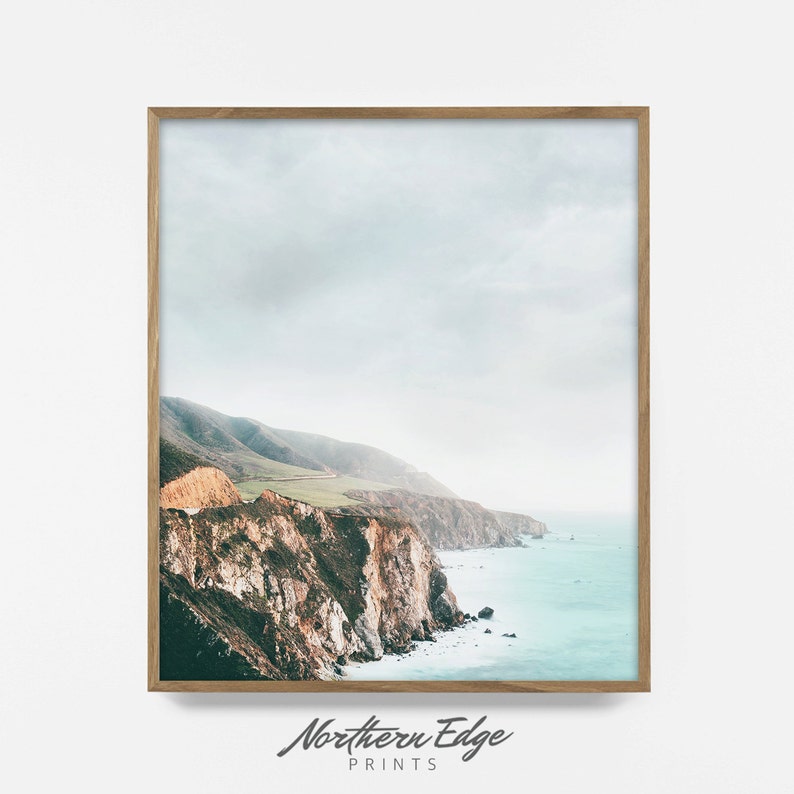 Ocean Print Coast Art Printable Ocean Art Coastal Wall Art - Etsy