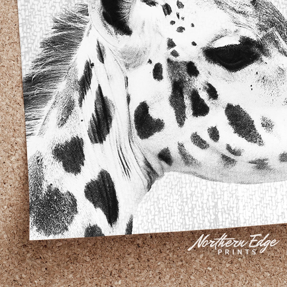 Baby Giraffe Print Printable Nursery Art Baby Animal Art - Etsy