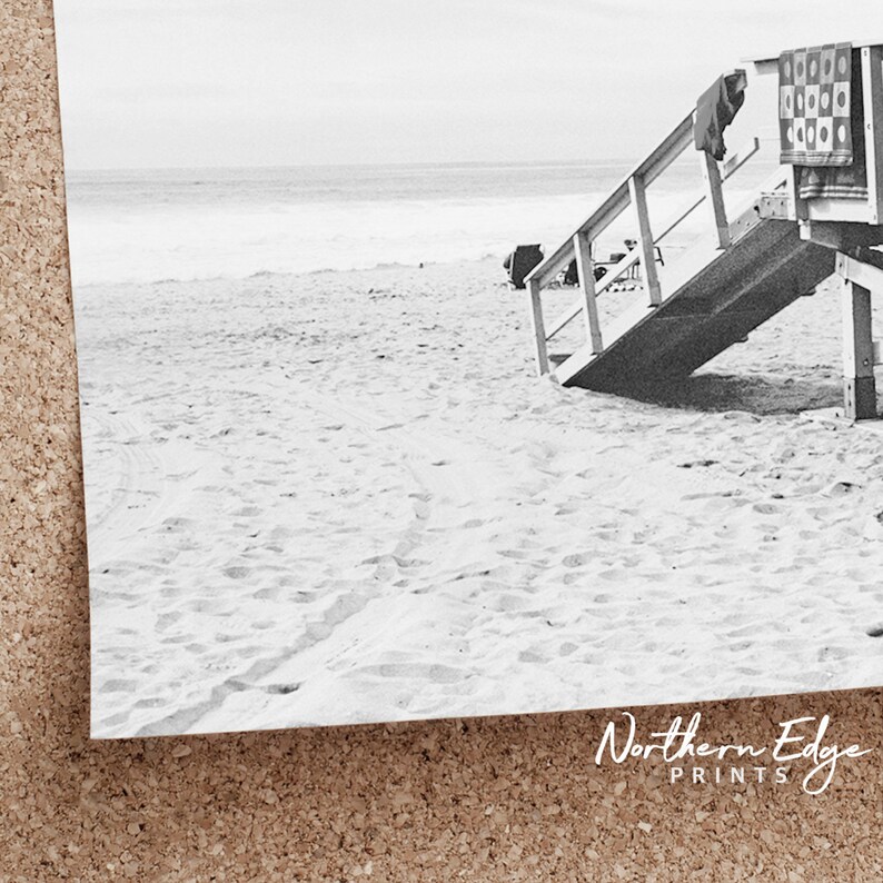 Bw Surfer Print Surfing Decor Black White Surf Surfer - Etsy