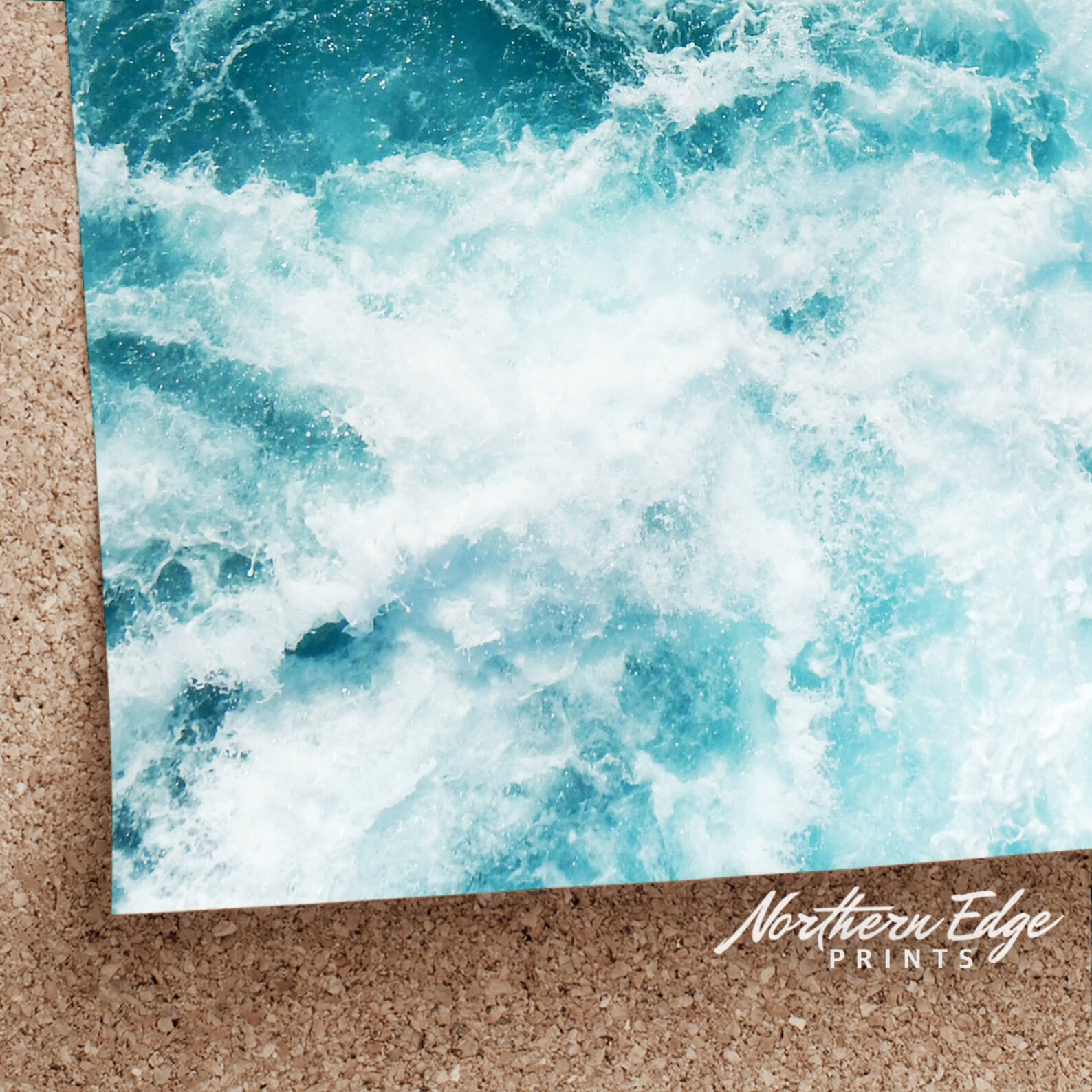 Sea Foam Print, Printable Wave, Aqua, Sea Foam Photo, Ocean Blue Print ...