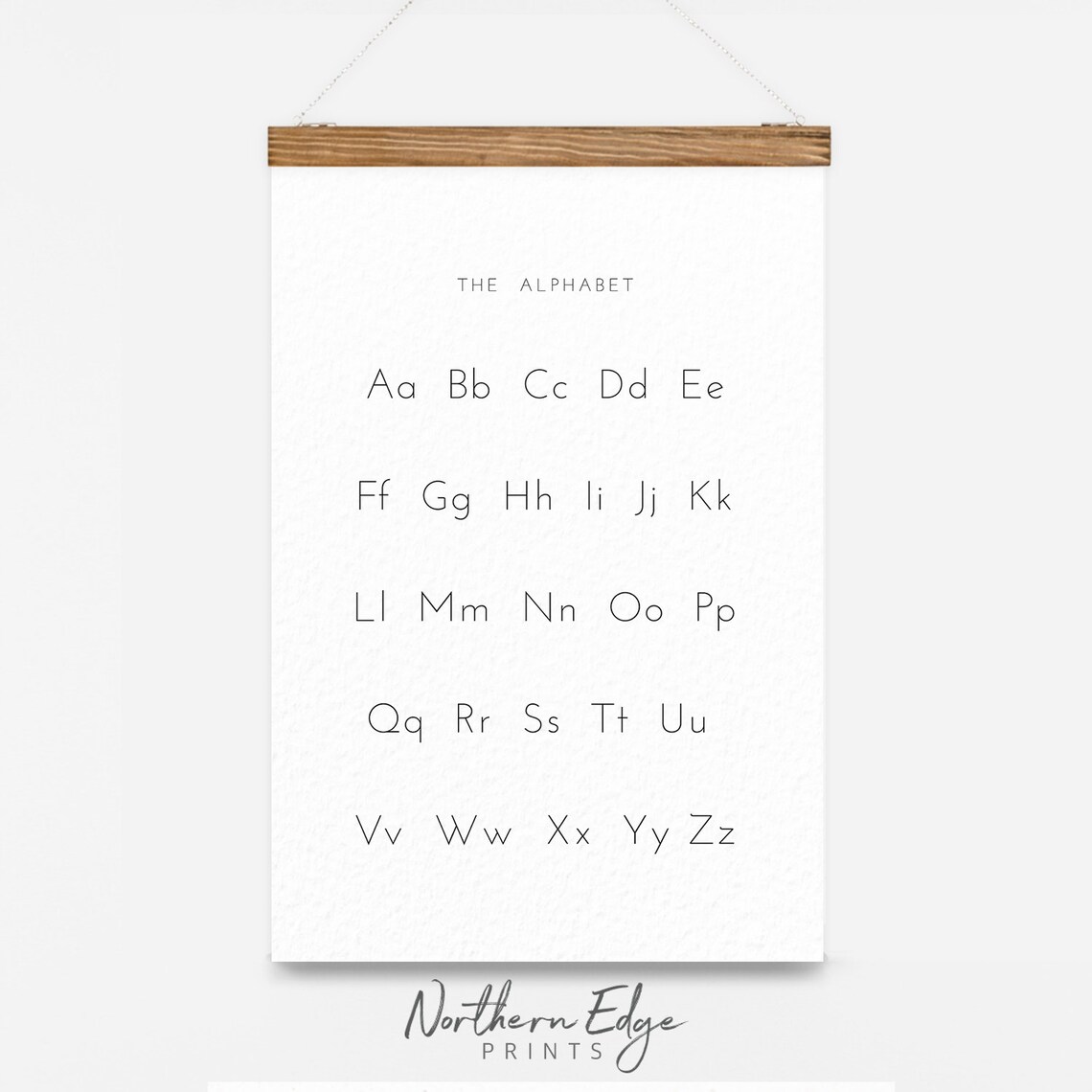 ABC Poster Educational Poster Alphabet Poster Alphabet Art - Etsy