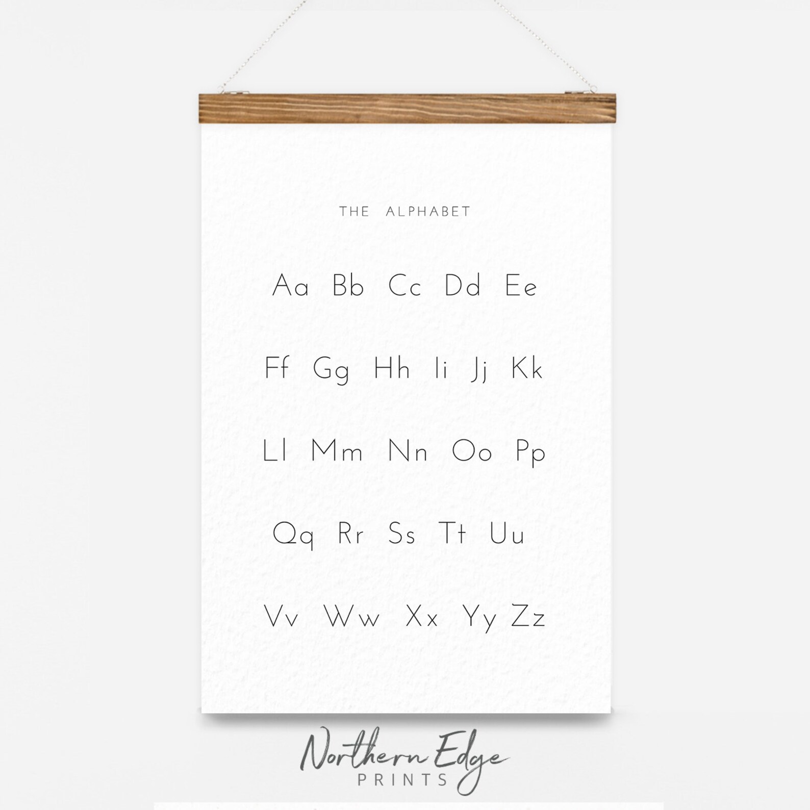 ABC Poster Educational Poster Alphabet Poster Alphabet Art - Etsy