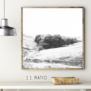 Meadow, Printable Art, Landscape Wall Art, Meadow Print, Nature Decor ...