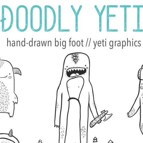 Cute Lumberjack Clipart Doodle Wilderness Clip Art Hand - Etsy