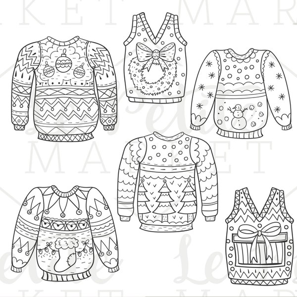 Ugly Holiday Sweater - Etsy