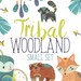 Tribal Woodland Clip Art Set, Tribal Animal Clip Art, Woodland Clip Art ...