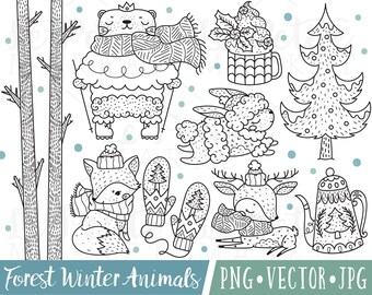 Holiday clipart | Etsy