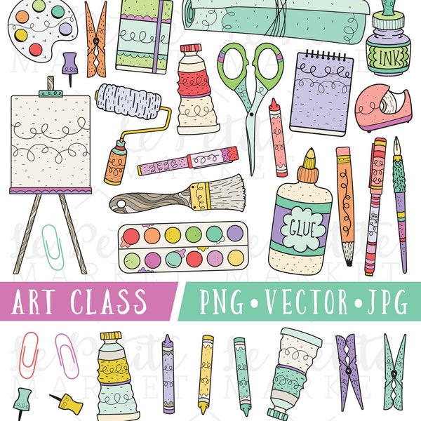 Classroom Clipart - Etsy