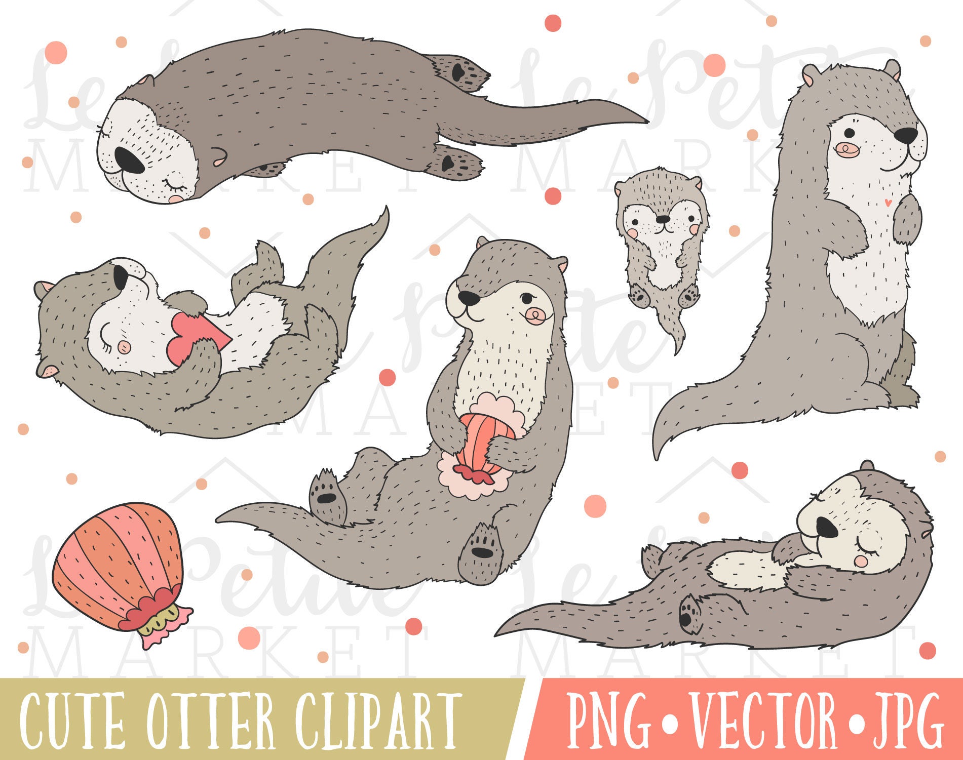 Otter Clipart