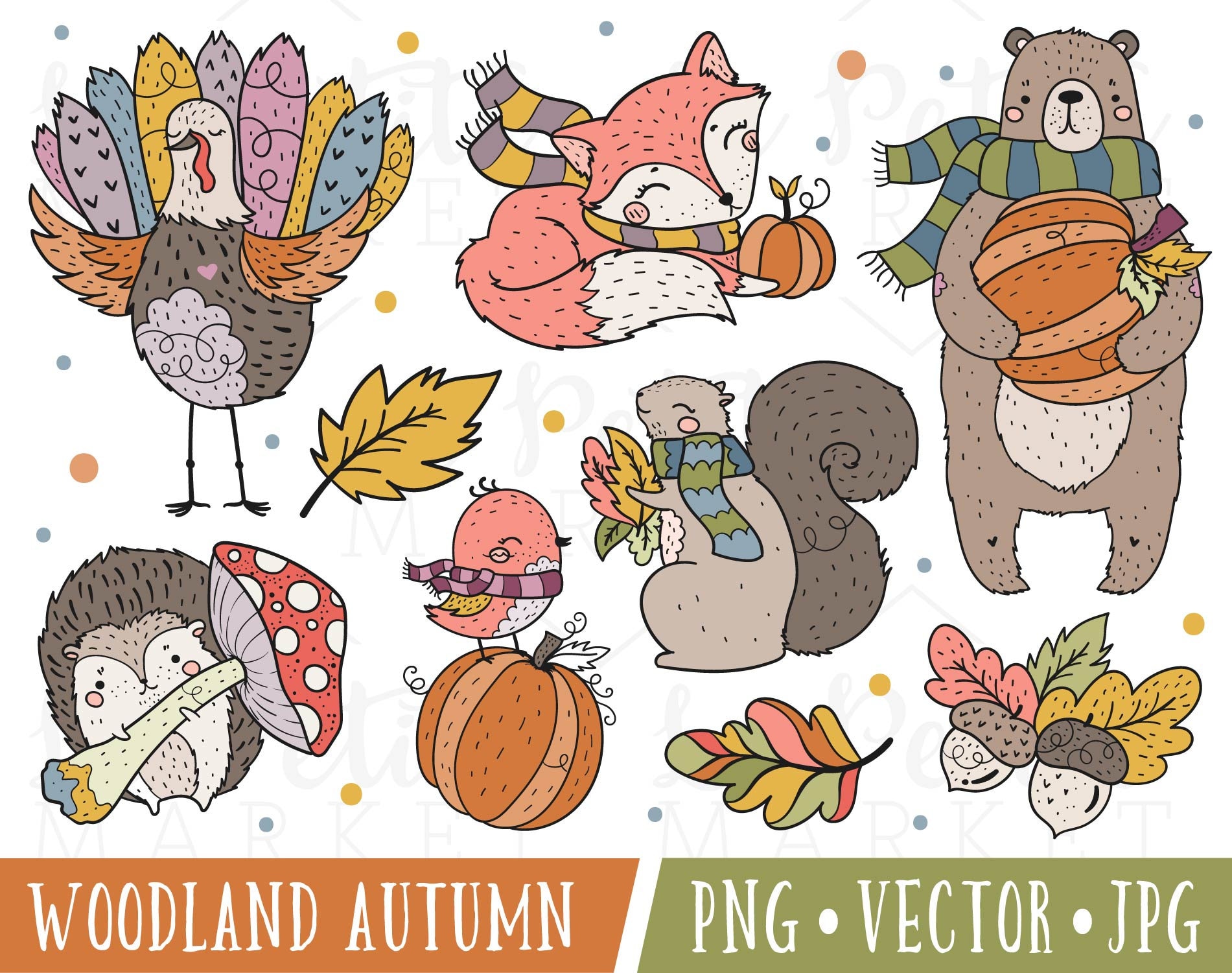 Cute Thanksgiving Clip Art