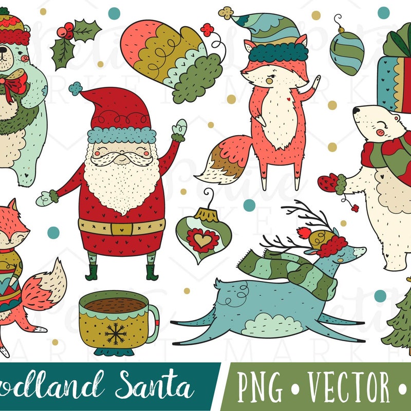 Christmas Clip Art - Etsy