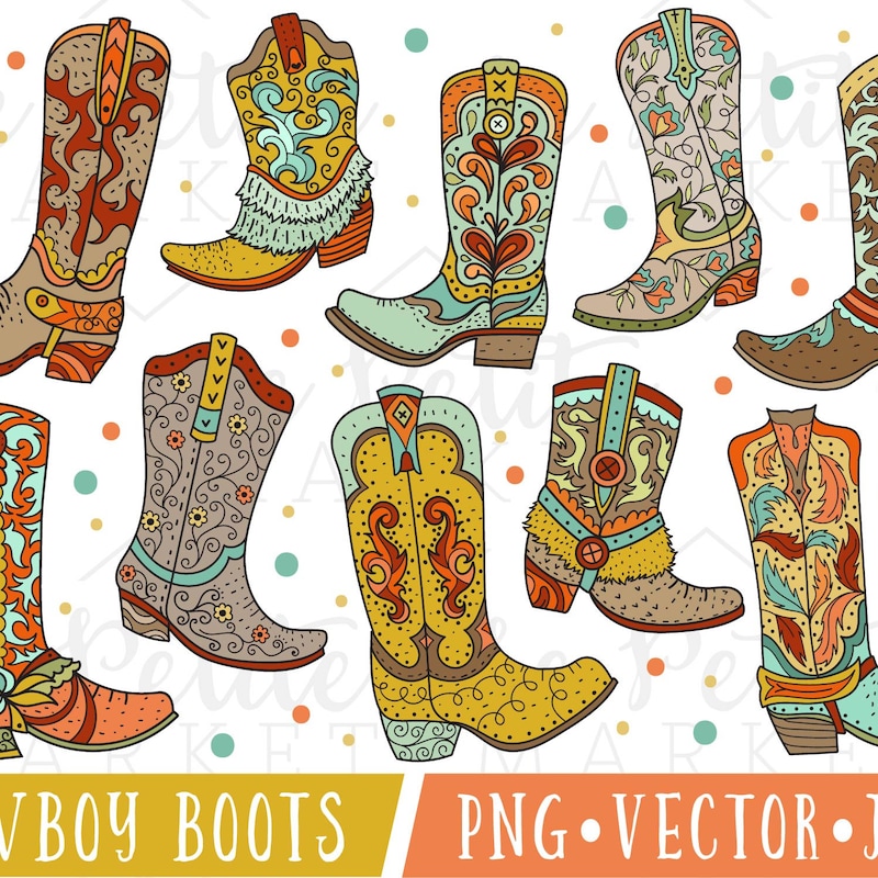 Boot Clipart - Etsy