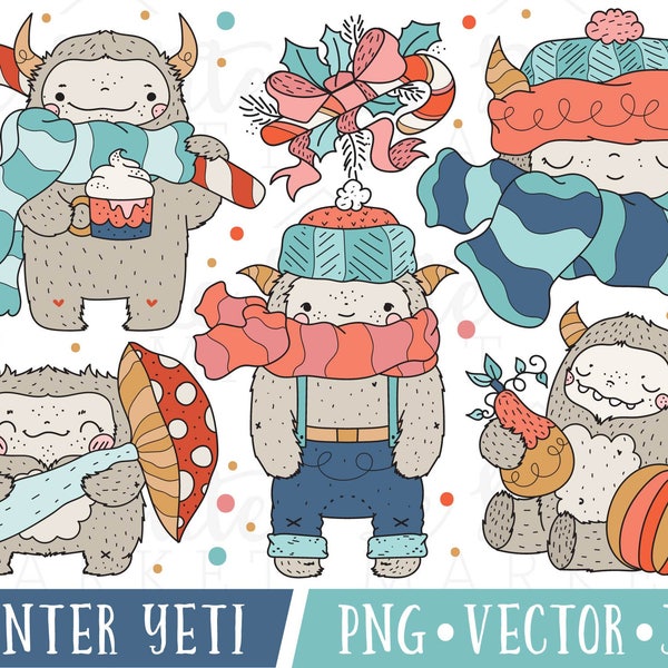 Kawaii Yeti - Etsy