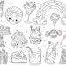 Valentine Clipart Bundle, Valentine Digital Stamps, Cute Valentine ...