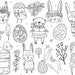 Easter Clipart Bundle Digital Instant Download, Easter Bunny Clip Art ...