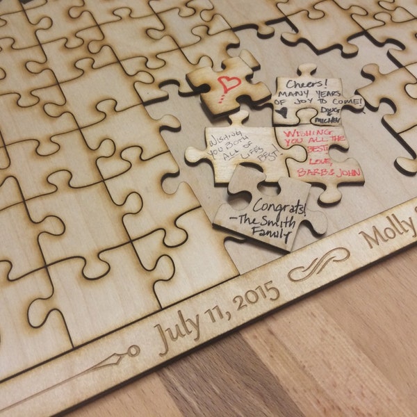 Monogram Puzzle Book - Etsy