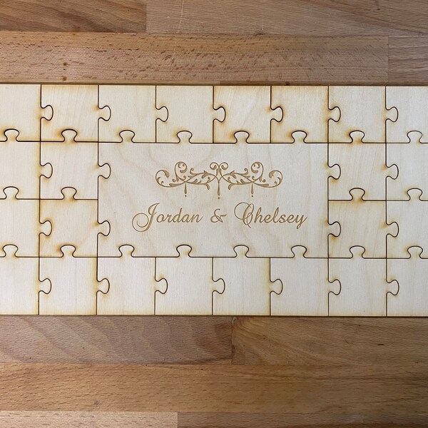 Wooden Date Puzzle - Etsy