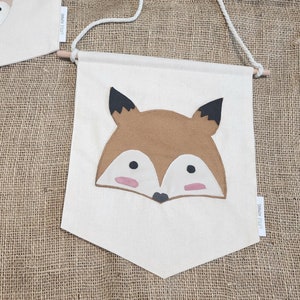 Children Banner - Fox - Woodland Theme - Wall Hangings - Etsy