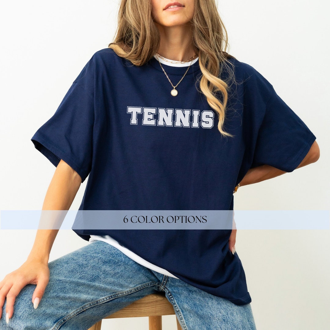 Tennis Gifts Tennis Shirt for Tennis Player Gift Idea Tennis Team Gift ...