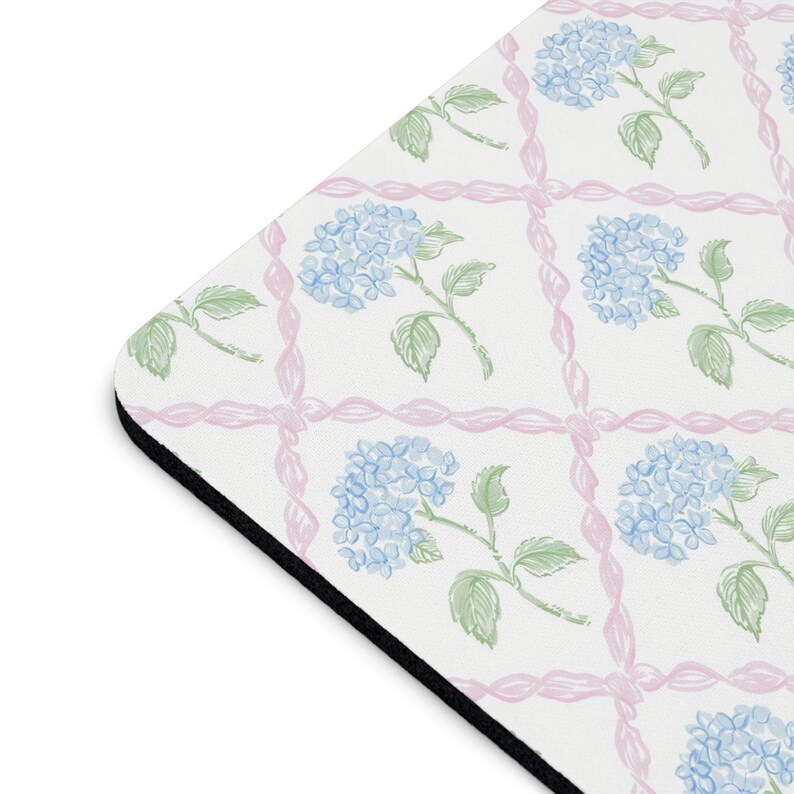 Personalized Hydrangea Mousepad Preppy Floral Desk Decor - Etsy
