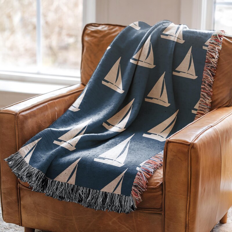Nautical Blanket - Etsy