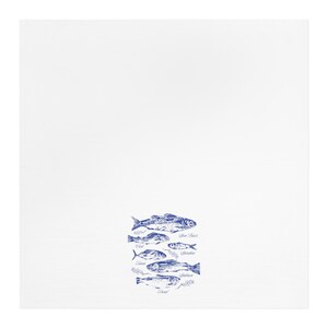 Fish Tea Towel Fish Kitchen Towel Fish Kitchen Decor Fishing Gift Idea ...