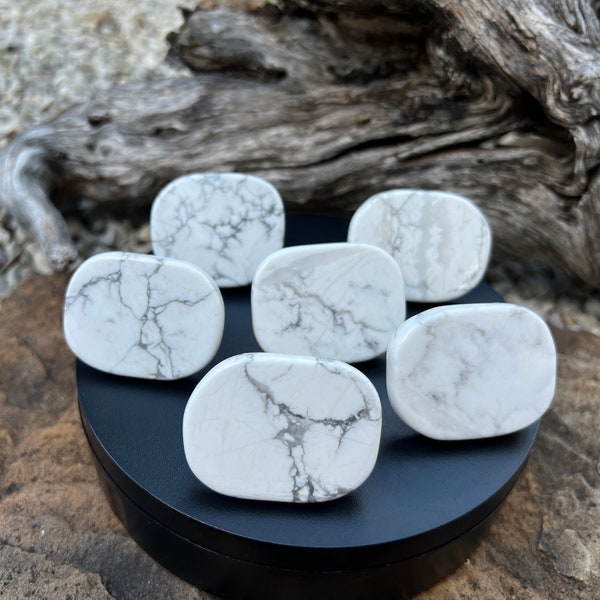 Howlite Knobs - Etsy