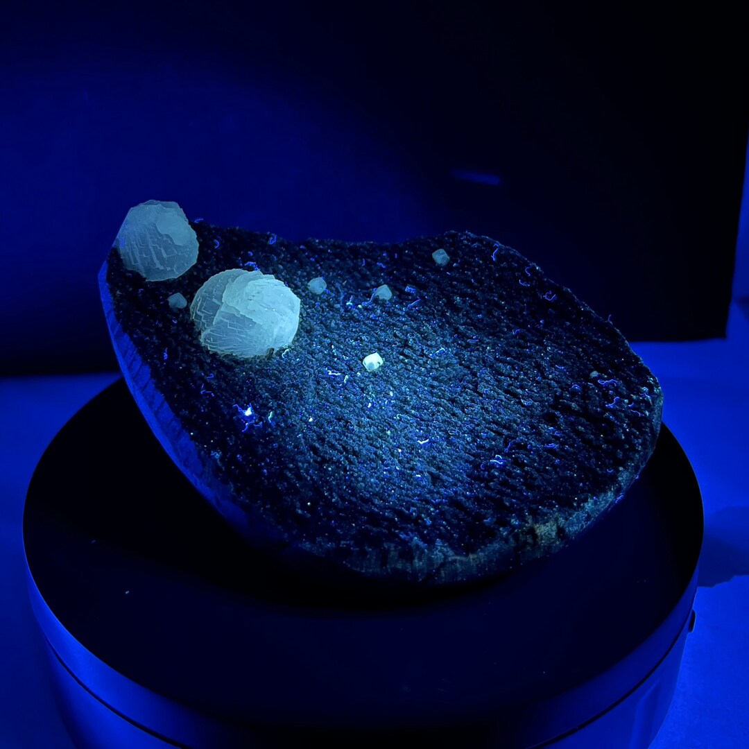 Exquisitely Rare Black Amethyst Quartz Crystal pearl Oyster ...