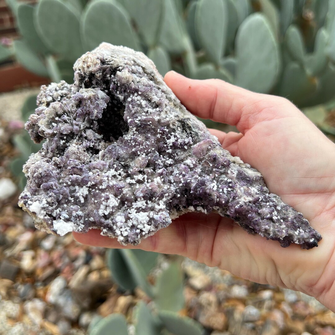 XL Rare Fluorite Cave Calcite Specimen, UV Reactive, Carmen Mine, Santa ...