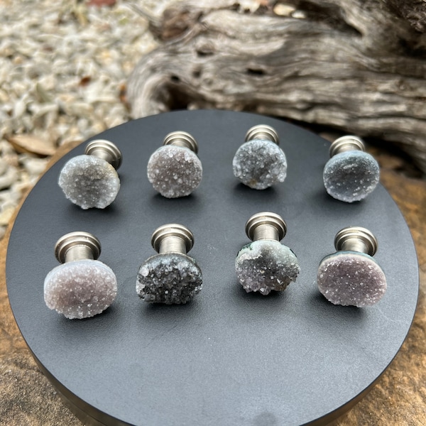 Gemstone Knobs - Etsy