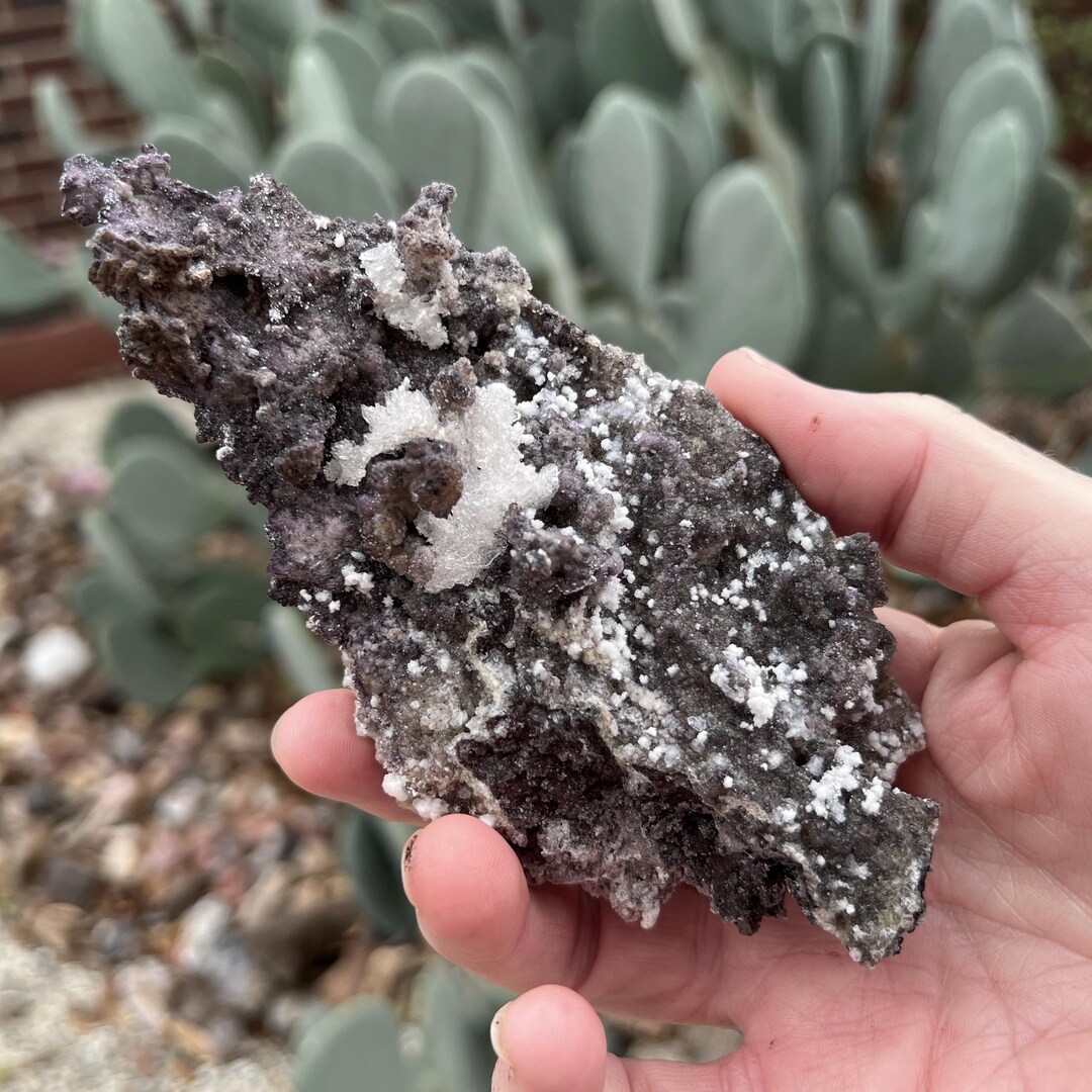 Rare Fluorite Cave Calcite Specimen, UV Reactive, Carmen Mine, Santa ...