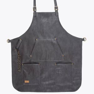 Gladiator Grey Apron - Etsy