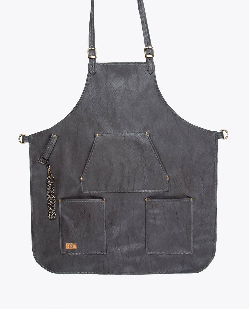 Gladiator Grey Apron - Etsy