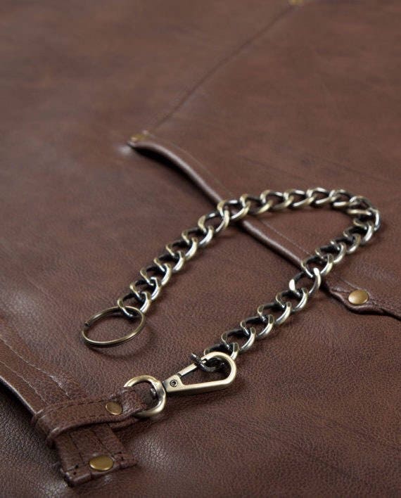 Gladiator Chocolate Brown Apron - Etsy