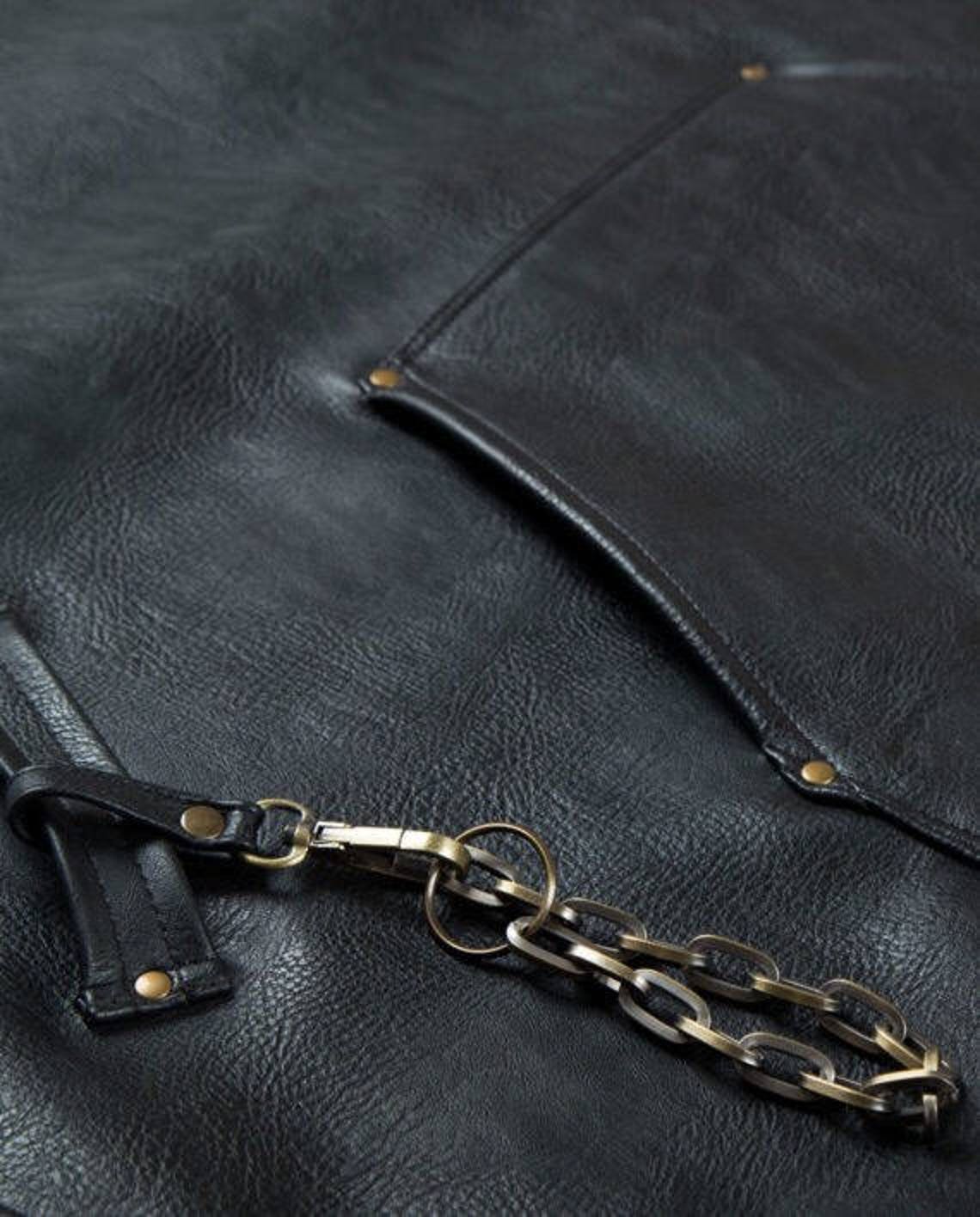 Gladiator Black Apron - Etsy