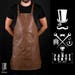 Gladiator Brown Apron - Etsy