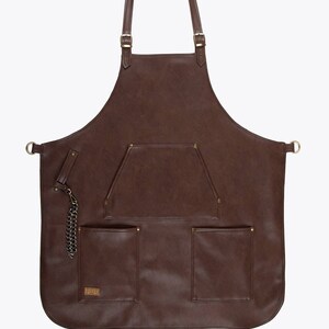 Gladiator Chocolate Brown Apron - Etsy