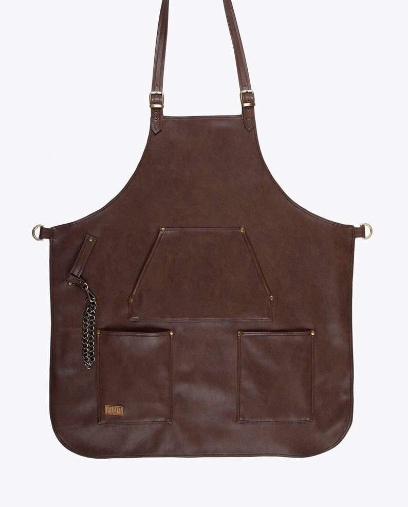 Gladiator Chocolate Brown Apron - Etsy