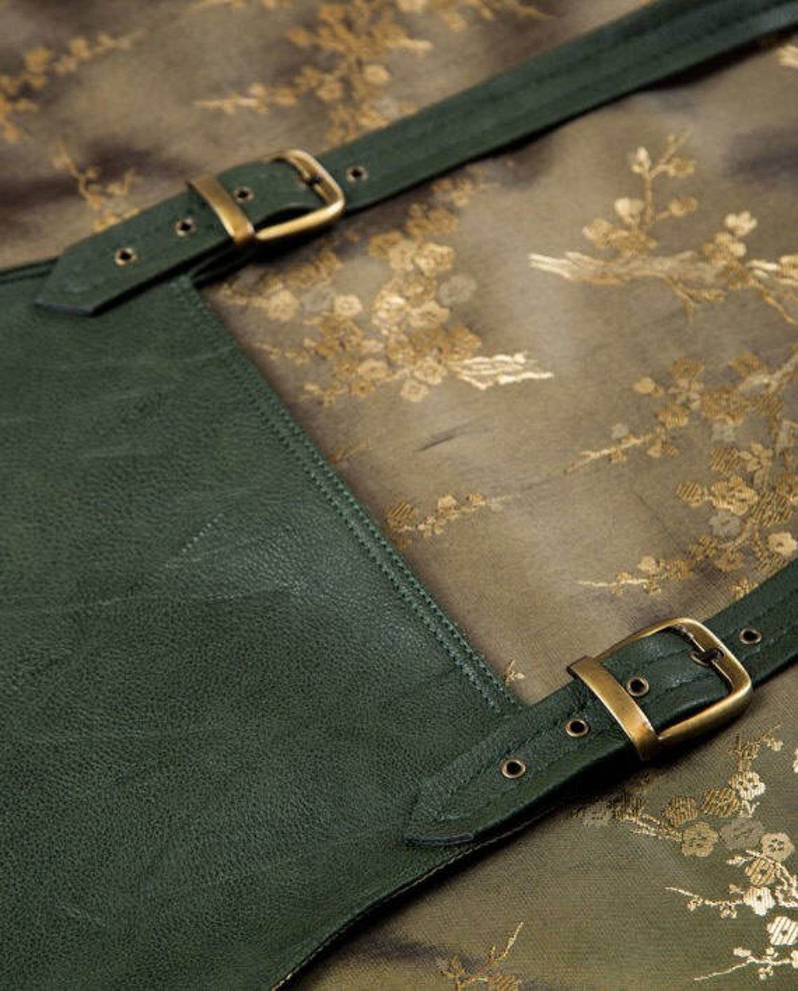 Gladiator Olive Green Apron - Etsy