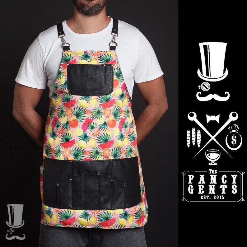 Fancy Summer Fruit Apron - Etsy