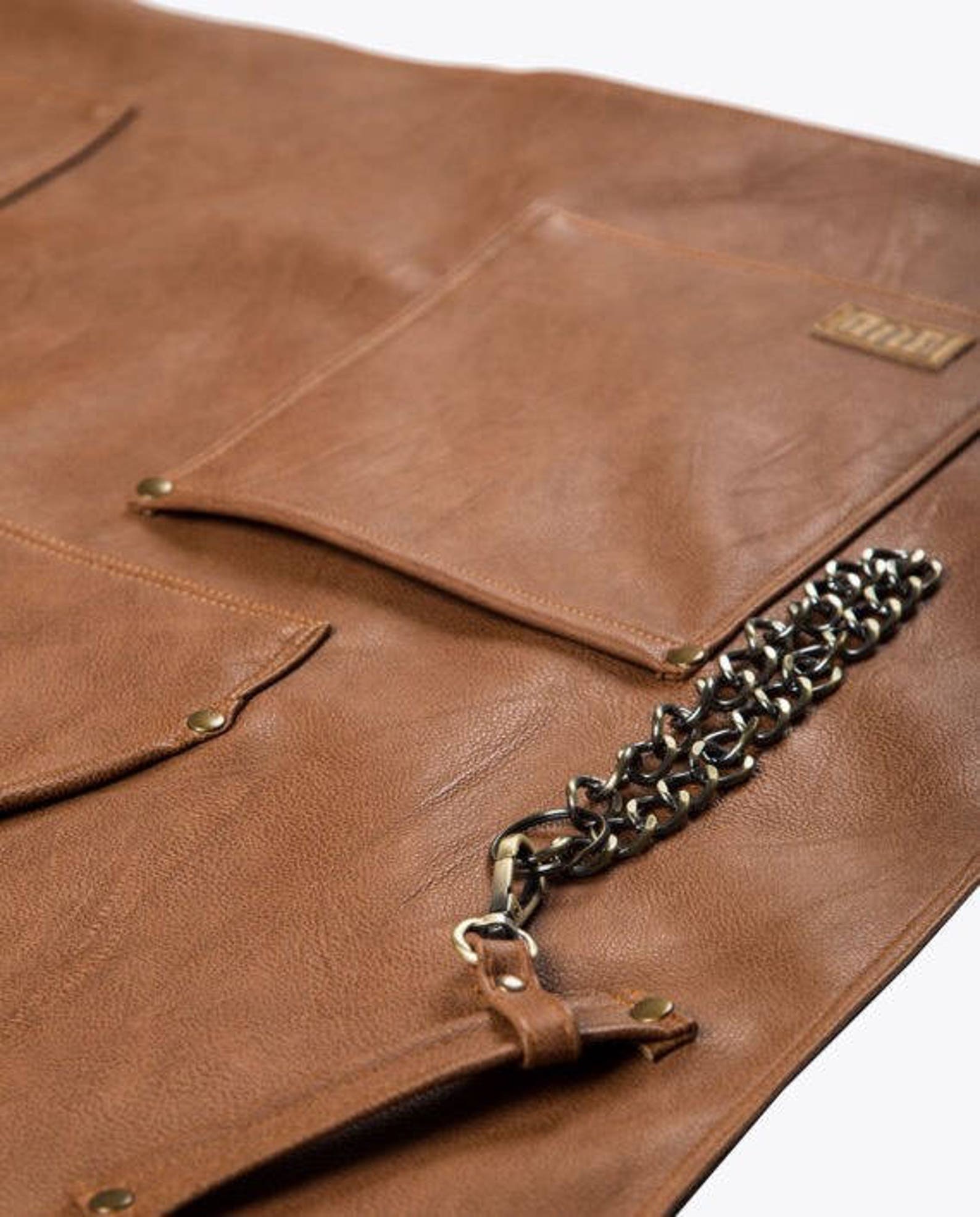 Gladiator Light Brown Apron | Etsy