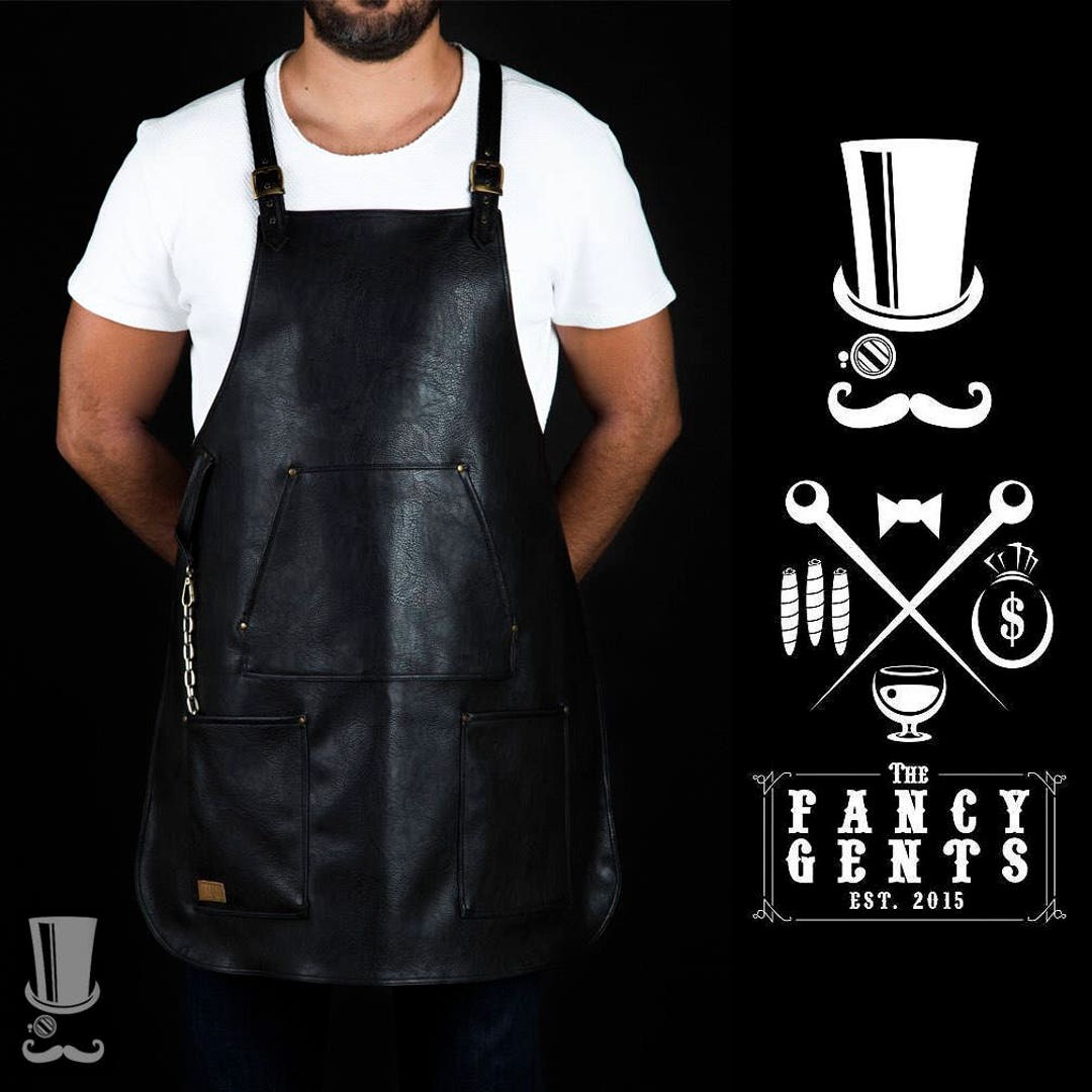 Gladiator Black Apron - Etsy